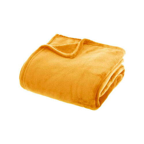 Arty Studio plaid 180 x 230 cm. - Gul | Køb nu