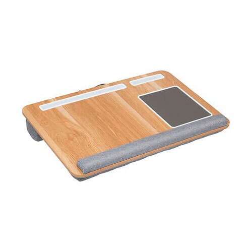 Laptop bord i MDF træ - 55,5 x 37,5 cm. | Lys - Køb her